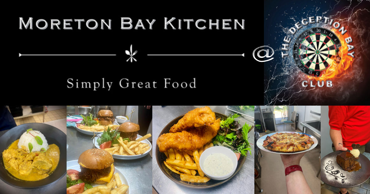 Moreton Bay Kitchen Event Menu | The Deception Bay Club